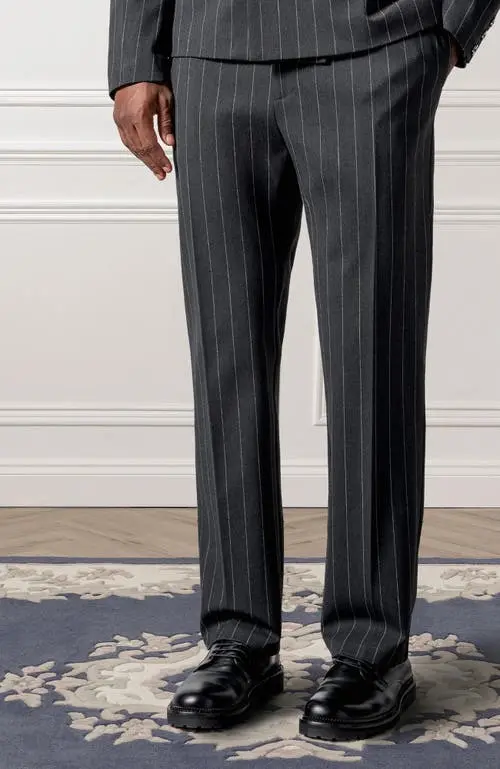 Manière De Voir Joseph Regular Fit Pinstripe Trousers
