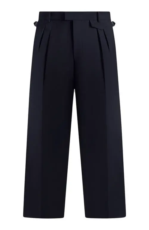 Manière De Voir Pierre Relaxed Fit Pleated Tailored Trousers