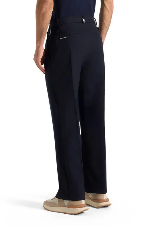 Manière De Voir Pierre Relaxed Fit Pleated Tailored Trousers
