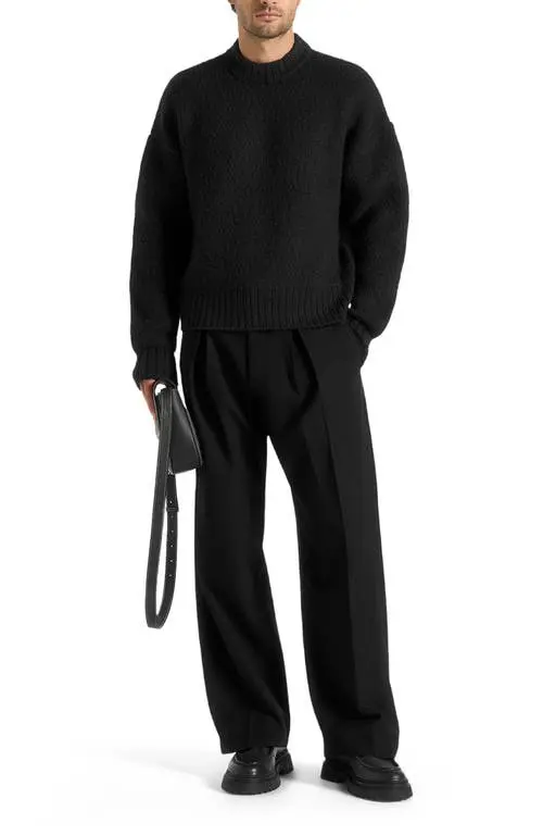Manière De Voir Brushed Wool Knit Jumper