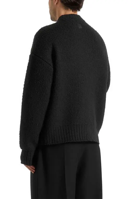 Manière De Voir Brushed Wool Knit Jumper