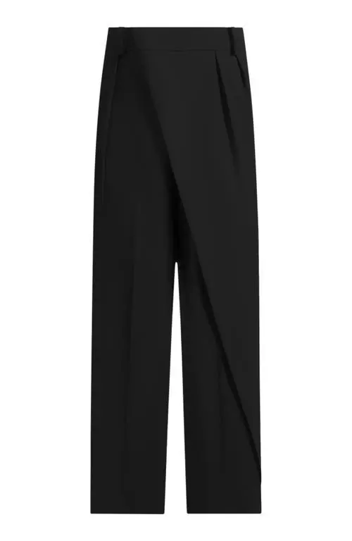 Manière De Voir Colette Tailored Wrap Pleat Trousers