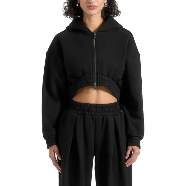 Manière De Voir Josiane Relaxed Zip Through Hoodie
