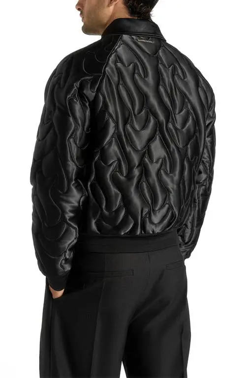 Manière De Voir Ugo Satin Embroidered Jacket