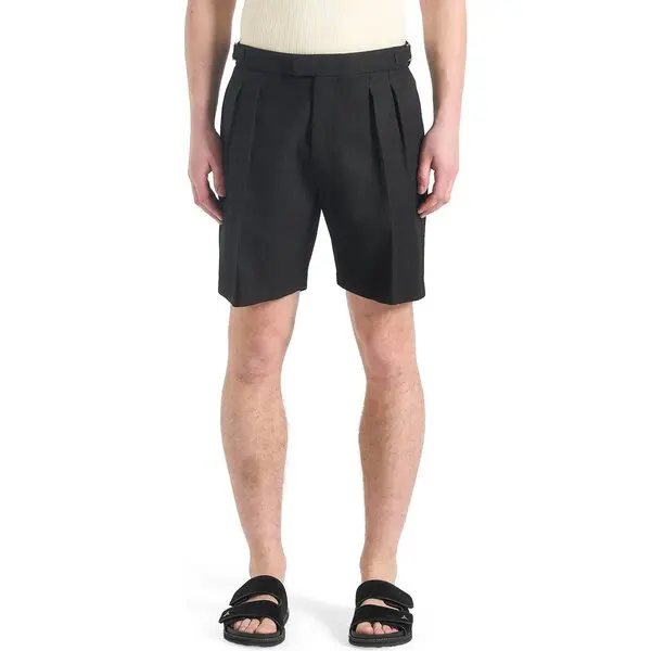 Manière De Voir Bertrand Twin Pleat Tailored Shorts