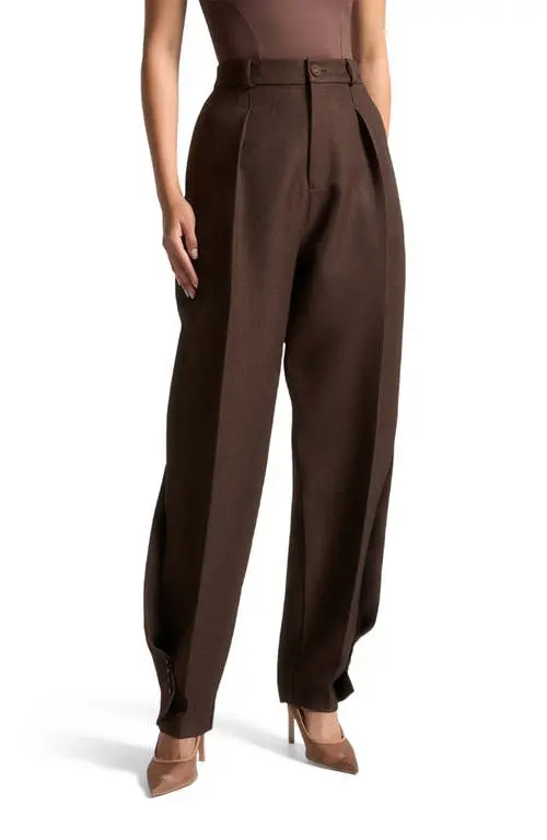 Manière De Voir Sophie Twist Leg Tailored Trousers