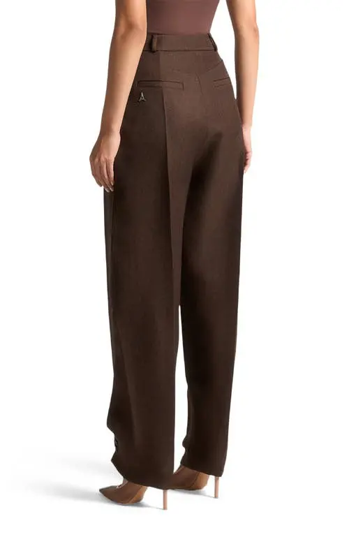 Manière De Voir Sophie Twist Leg Tailored Trousers