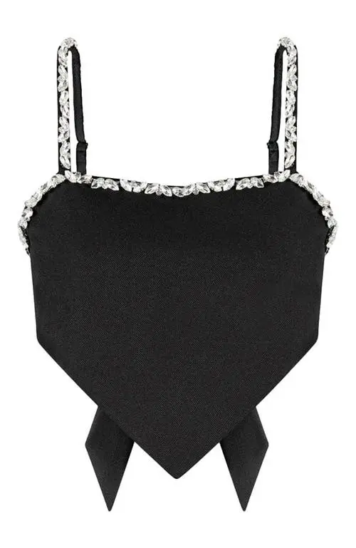 Manière De Voir Eloise Embellished Handkerchief Top