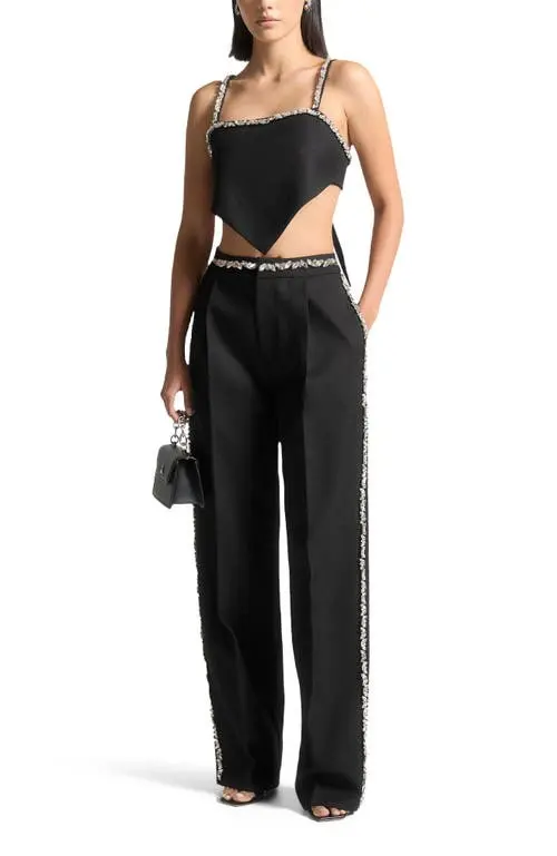 Manière De Voir Eloise Embellished Handkerchief Top