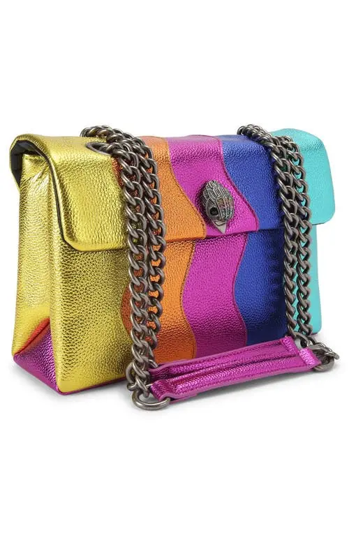 Kurt Geiger Kensington Convertible Leather Crossbody Bag - Rainbow Multi