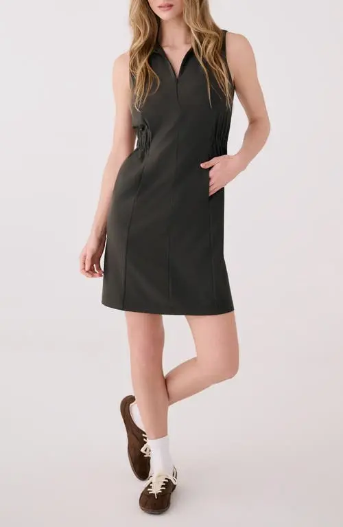 LOLE Sleeveless Shirt Dress - Olive