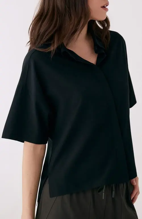 LOLE Olivie Boxy Shirt - Black
