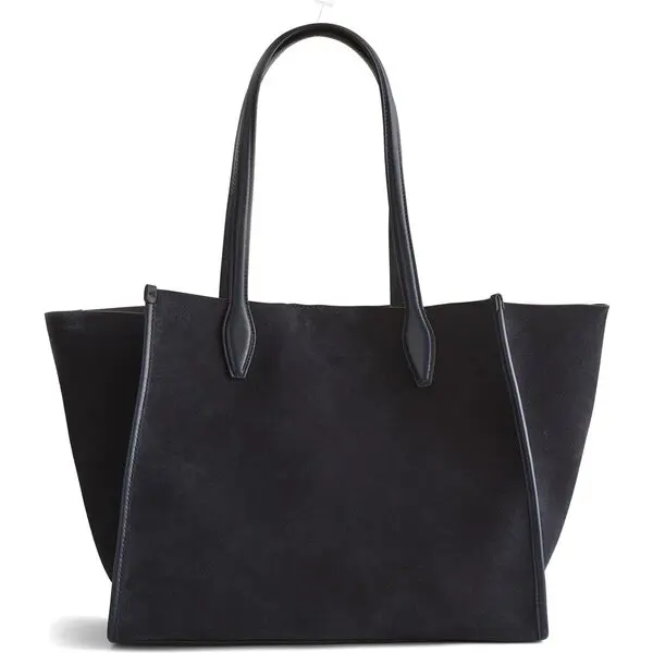 Madewell Suede Lexington Tote - Juniper Berry