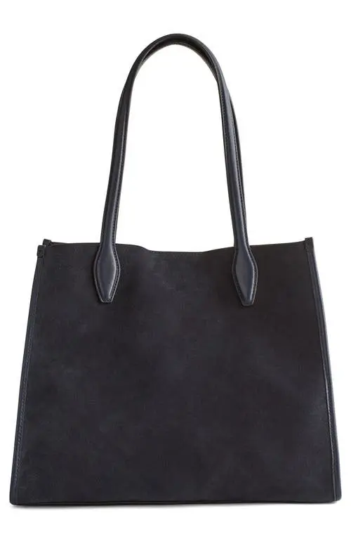 Madewell Suede Lexington Tote - Juniper Berry