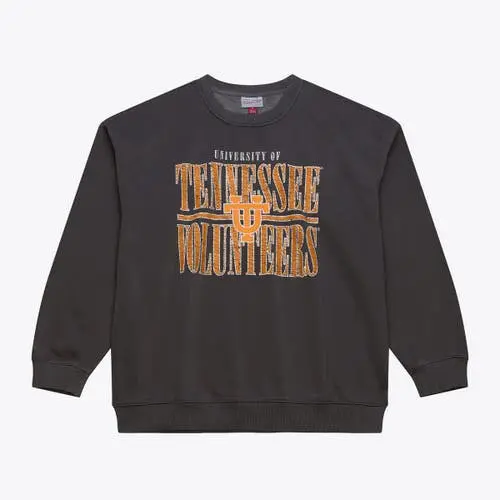 Mitchell & Ness Tennessee Volunteers Downtown Fleece Sweatshirt - Charcoal