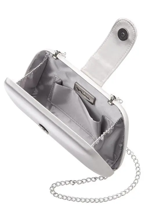 Nina Danni Clutch - Silver