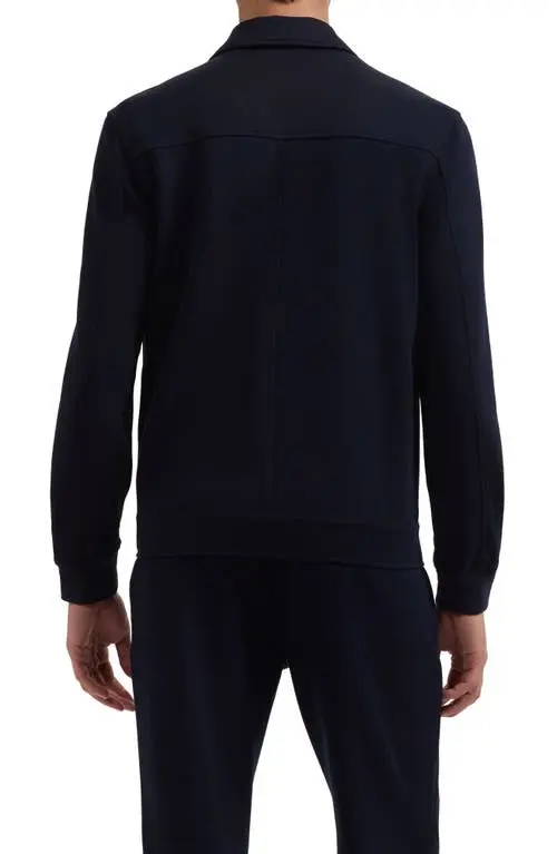 Bugatchi Soft Touch Blouson Knit Jacket