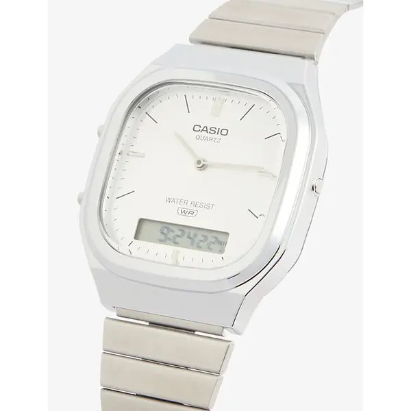 Casio Stainless Steel Quartz Watch