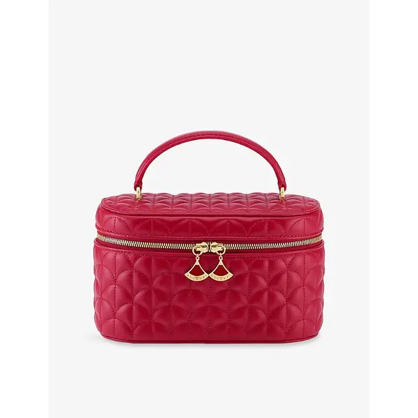 BVLGARI Divas' Dream Leather Vanity Case - Red
