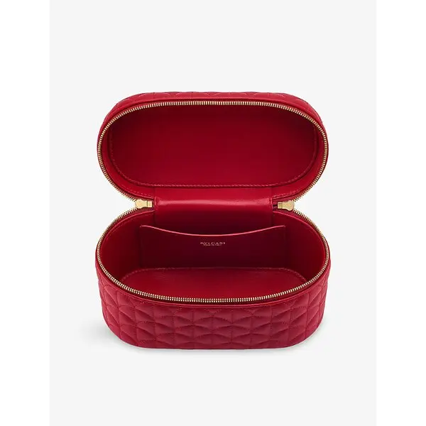 BVLGARI Divas' Dream Leather Vanity Case - Red
