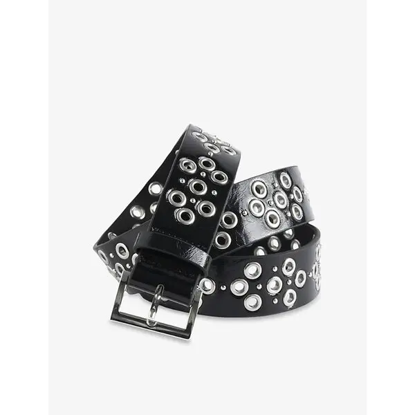 Zadig&Voltaire Starlight Eyelets Leather Belt