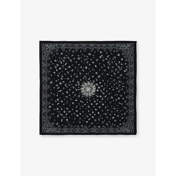 Zadig&Voltaire Blondie Silk Scarf - Black