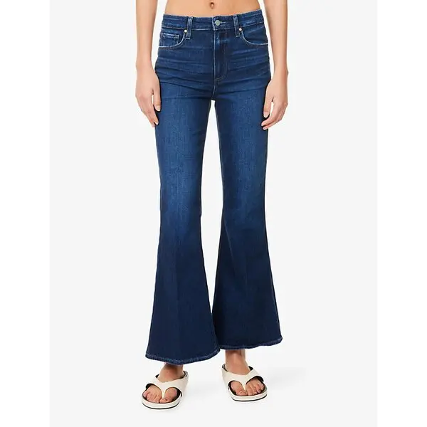 Paige Marlow Flared-leg Stretch-denim Jeans