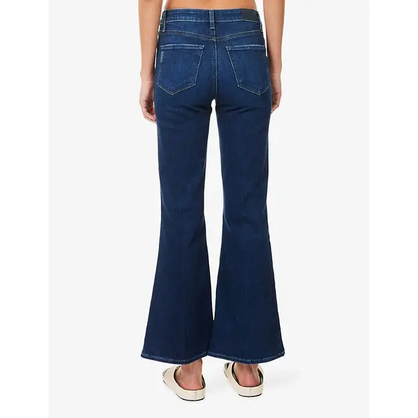 Paige Marlow Flared-leg Stretch-denim Jeans