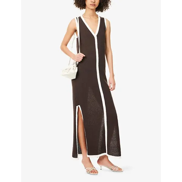 4TH & RECKLESS Elea Knitted Maxi Dress
