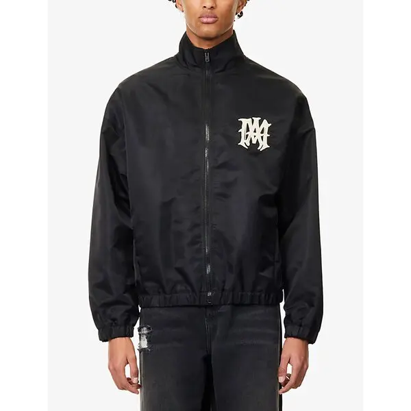 Amiri Hollywood High-neck Woven Jacket