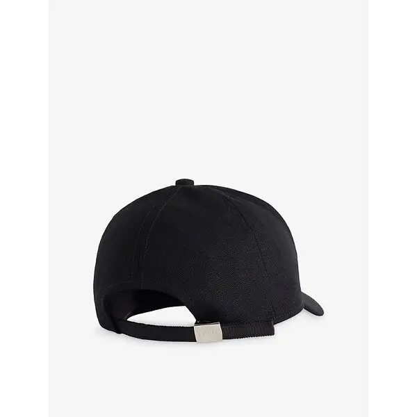 Sacai X Carhartt Wip Brand-patch Baseball Cap - Black