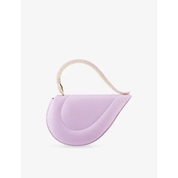 BVLGARI Serpenti Cuore 1968 Top Handle Bag - Purple