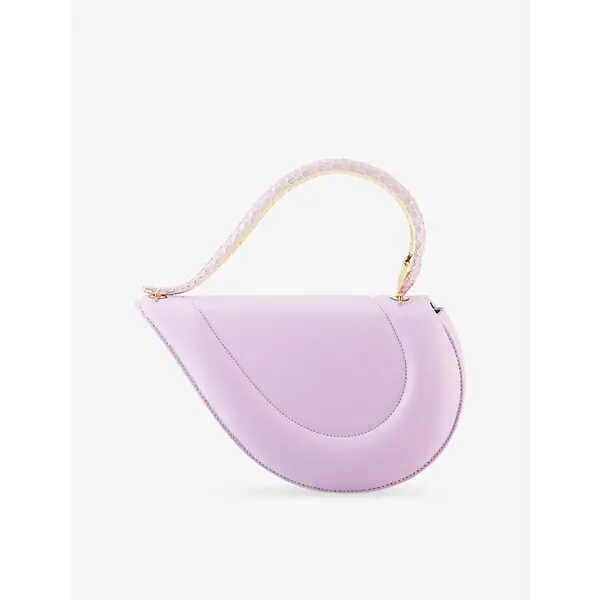 BVLGARI Serpenti Cuore 1968 Top Handle Bag - Purple