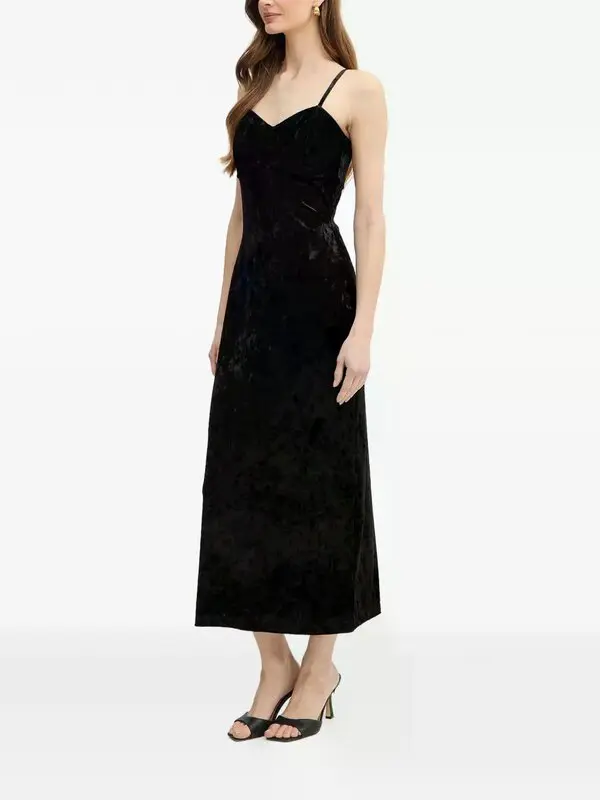 Guess Strap-detail Midi Dress