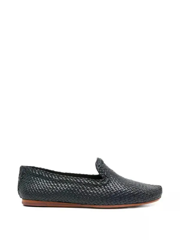 Dragon Diffusion Woven Loafers - Blue