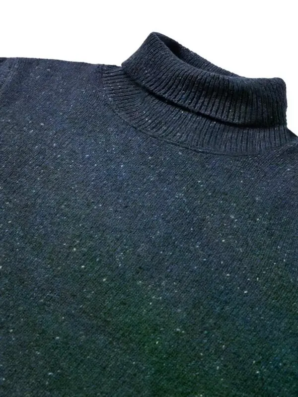 Brooks Brothers Ribbed-trims Turtleneck Sweater