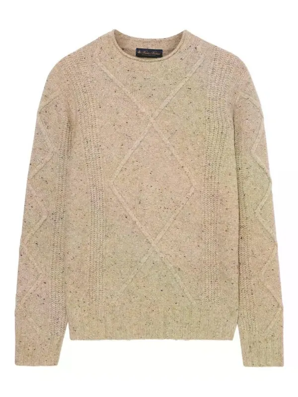 Brooks Brothers Ribbed-trim Crew-neck Sweater