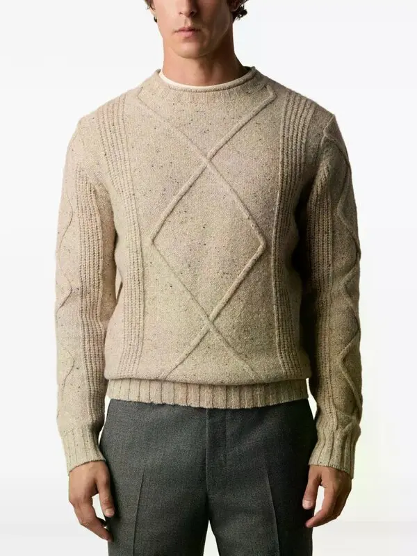 Brooks Brothers Ribbed-trim Crew-neck Sweater