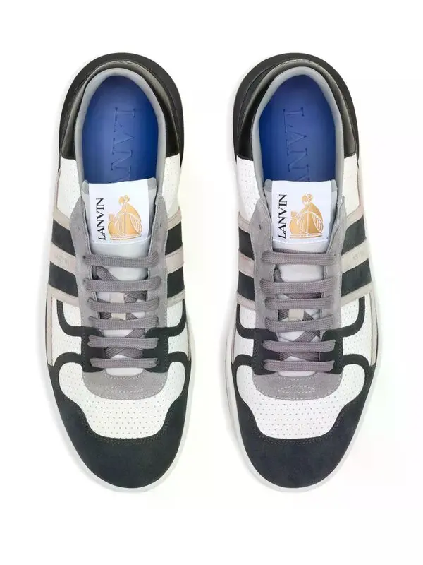LANVIN Panel Perforated Sneakers