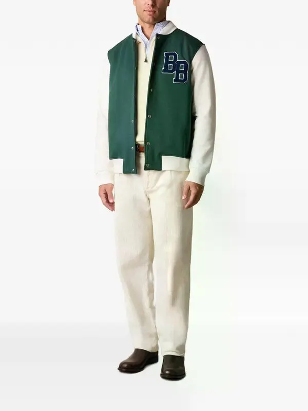 Brooks Brothers Logo-patch Jacket