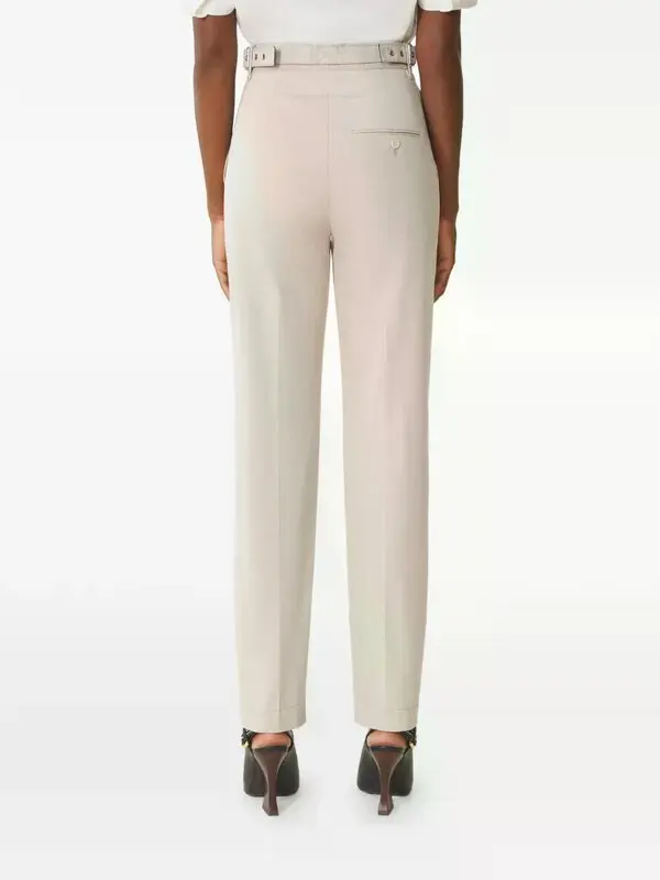 LANVIN Belted Turn-up Trousers