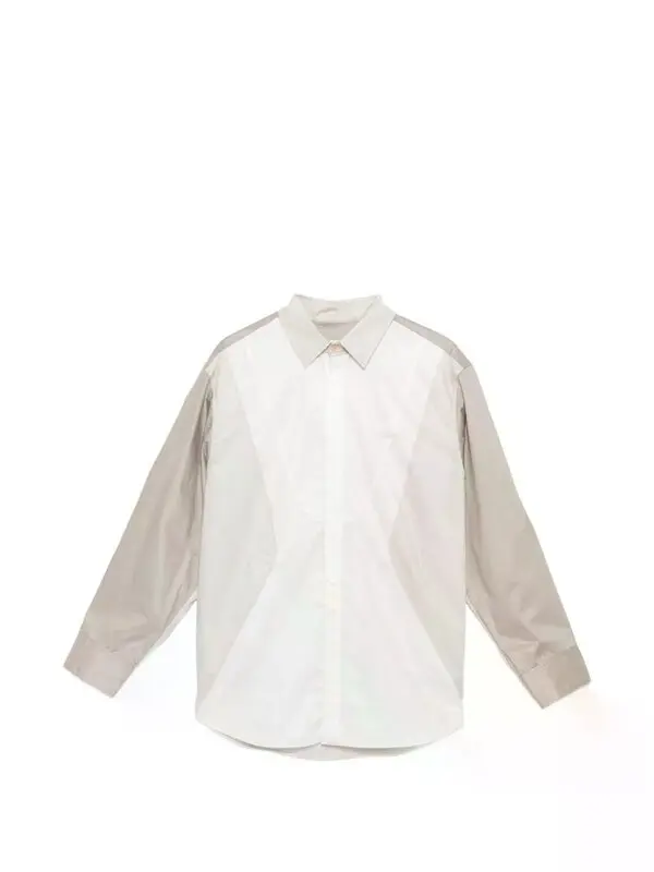 CROQUIS Color-block Shirt - Neutrals