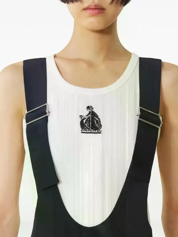 LANVIN Strap-detail Trousers