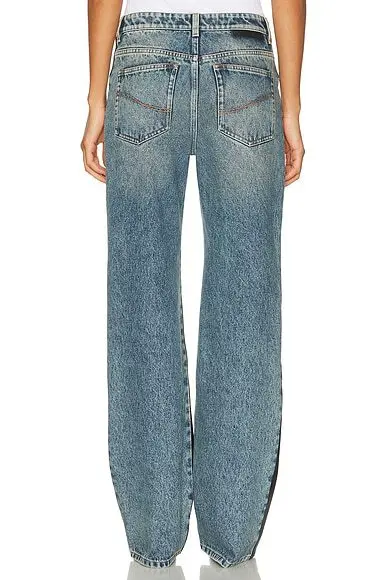 Stella McCartney Denim Chap With Lace-up Detail