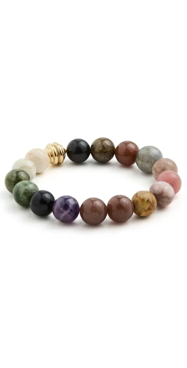 Shashi Gemstone Beaded Bracelet - Rainbow