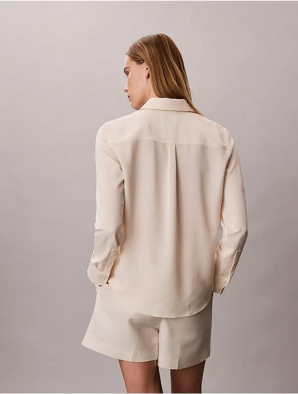 Calvin Klein Utility Classic Button-down Shirt - Calico
