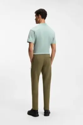 BOSS Porsche X Track Pants With Tonal Reflective Branding - Light Green