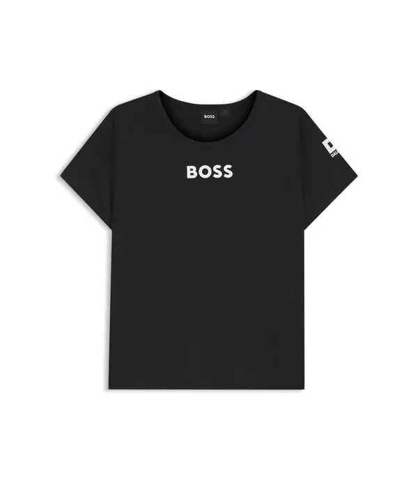 BOSS Stretch-jersey T-shirt With Logo