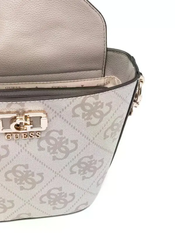 Guess Karnilla Patterned Top-handle Tote Bag