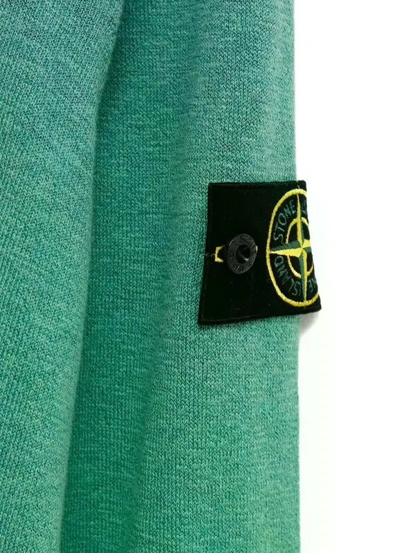 Stone Island Logo-patch Crew Neck Sweater